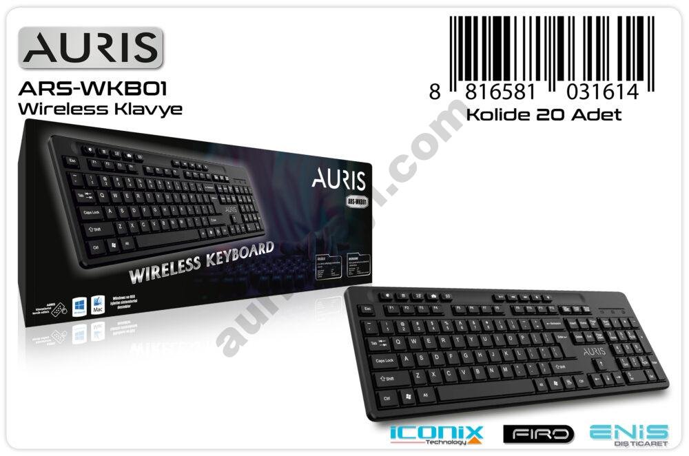 AURİS WKB01 WRİLES KABLOSUZ KLAVYE – AURIS Toptan Satış Platformu